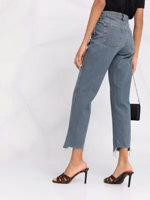 3x1 Raw-hem Straight-leg Jeans