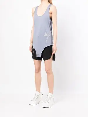 Rick Owens Logo-print Tank Top