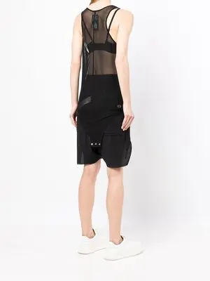 Rick Owens Embroidered-logo Tank Top