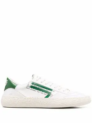 PURAAI Slogan-print Low Top Sneakers