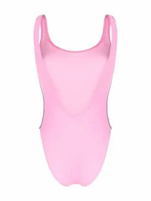 CHIARA FERRAGNI Logo-tape Open-back Swimsuit