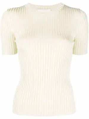 Nanushka Ribbed Knit T-shirt