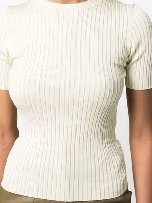 Nanushka Ribbed Knit T-shirt