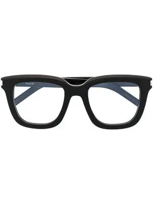 Saint Laurent Wayfarer-frame Glasses - Black