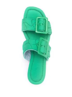 Camper Casi Myra Double-strap Sandals - Green