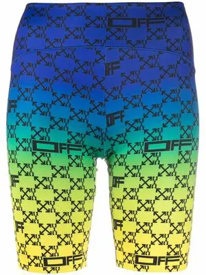 Off-White Arrows Print Biker Shorts