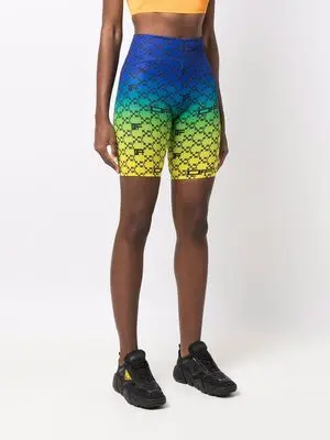 Off-White Arrows Print Biker Shorts