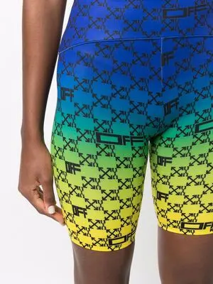 Off-White Arrows Print Biker Shorts