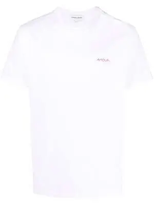 Maison Labiche Slogan Embroidered T-shirt