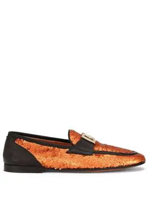 Dolce & Gabbana Ariosto Sequin-embellished Slippers