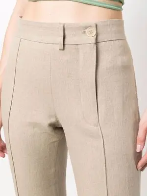 Jacquemus Le Pantalon Fresa Tailored Trousers - Neutrals