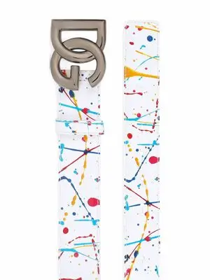 Dolce & Gabbana Abstract-print Belt
