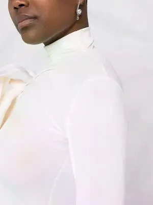 ATU BODY COUTURE Bow-detail Blouse - White