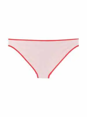 DIESEL® Contrast-trimmed Bikini Bottoms - Neutrals