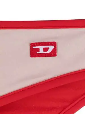 DIESEL® Contrast-trimmed Bikini Bottoms - Neutrals