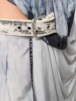 DIESEL® D-hanne Asymmetric Denim Dress