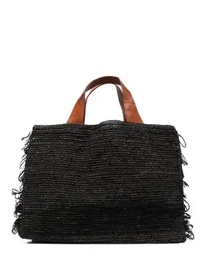IBELIV Onja Woven Tote - Black