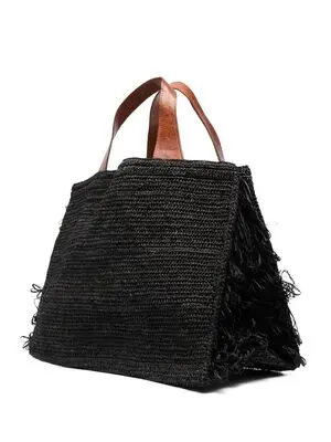 IBELIV Onja Woven Tote - Black