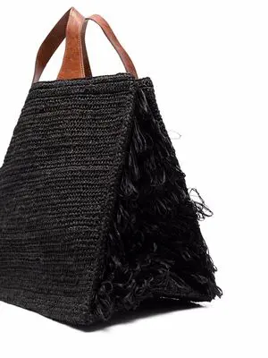 IBELIV Onja Woven Tote - Black