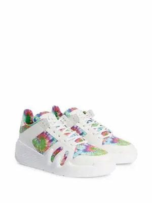 GIUSEPPE ZANOTTI Talon Mid-top Sneakers - White
