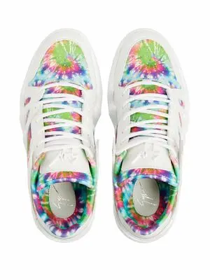 GIUSEPPE ZANOTTI Talon Mid-top Sneakers - White