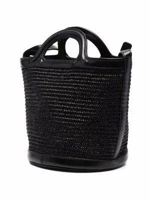 Marni Small Tropicalia Bucket Bag - Black