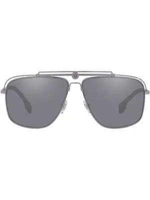 Versace Pilot-frame Sunglasses - Grey