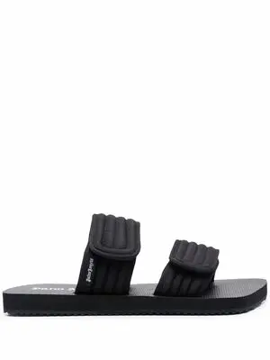 Palm Angels Touch-strap Quilted Slides