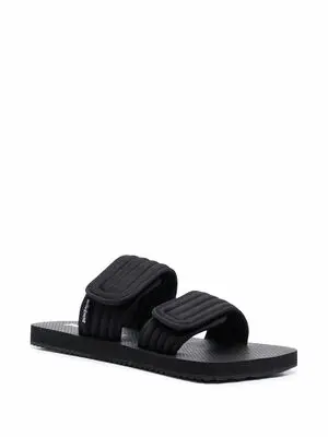 Palm Angels Touch-strap Quilted Slides