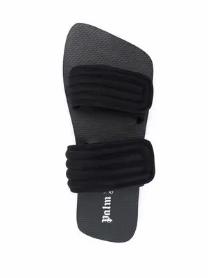 Palm Angels Touch-strap Quilted Slides