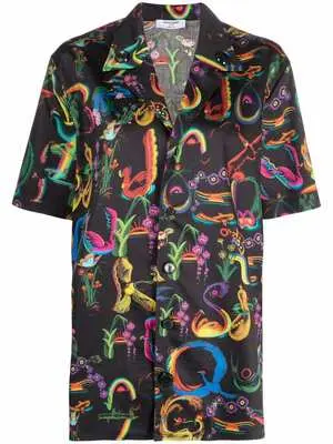 Opening Ceremony Alphabet-print Short-sleeved Shirt