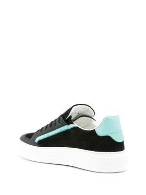 FERRAGAMO Borg Low-top Sneakers - Black