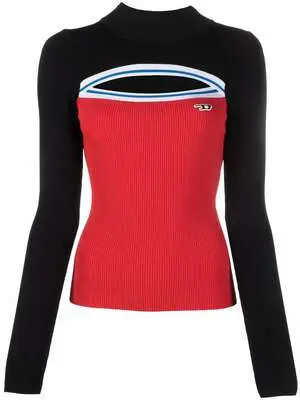 DIESEL® Cut Out-detail Knitted Top