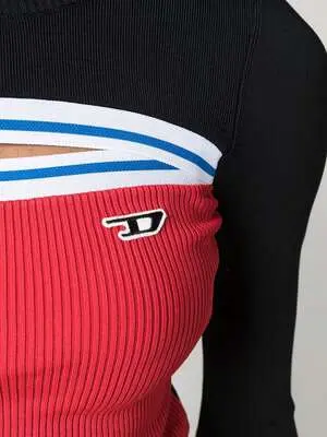 DIESEL® Cut Out-detail Knitted Top