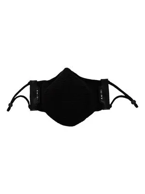 Amiri Logo-tag Face Mask - Black