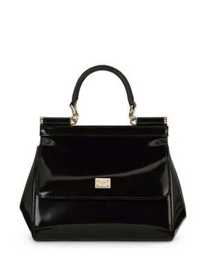 Dolce & Gabbana Medium Sicily Tote Bag - Black