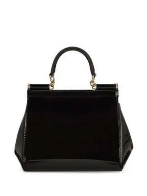 Dolce & Gabbana Medium Sicily Tote Bag - Black