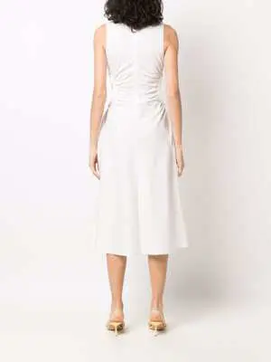 Patrizia Pepe Essential Cut-out Midi Dress