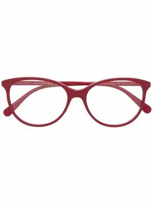 Gucci Logo Cat-eye Glasses