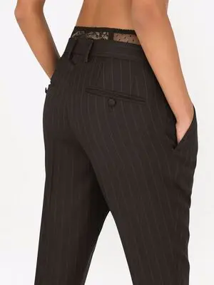 Dolce & Gabbana Pinstriped Tailored Trousers