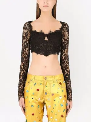 Dolce & Gabbana Lace Corset Top