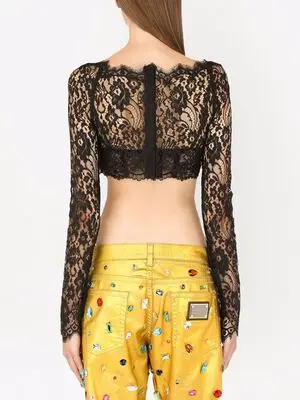 Dolce & Gabbana Lace Corset Top