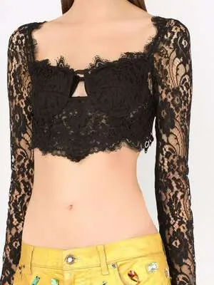 Dolce & Gabbana Lace Corset Top