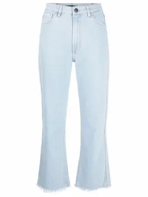 3x1 Emma Cropped Flare Jeans