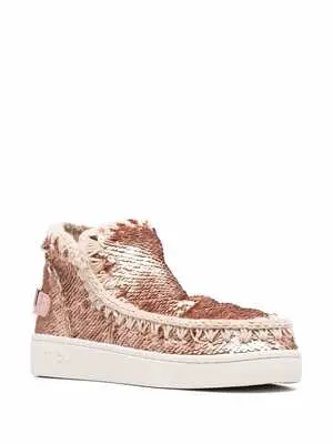 Mou Eskimo Sequin-embellished Boots