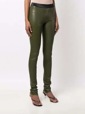 Drome Low-rie Leather Legging