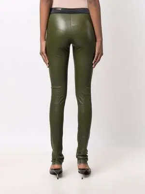 Drome Low-rie Leather Legging