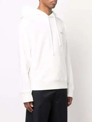 OAMC Abstract-print Hoodie - White