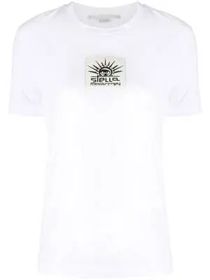 Stella McCartney Logo-patch T-shirt
