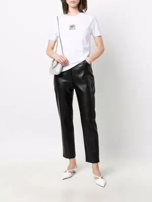 Stella McCartney Logo-patch T-shirt